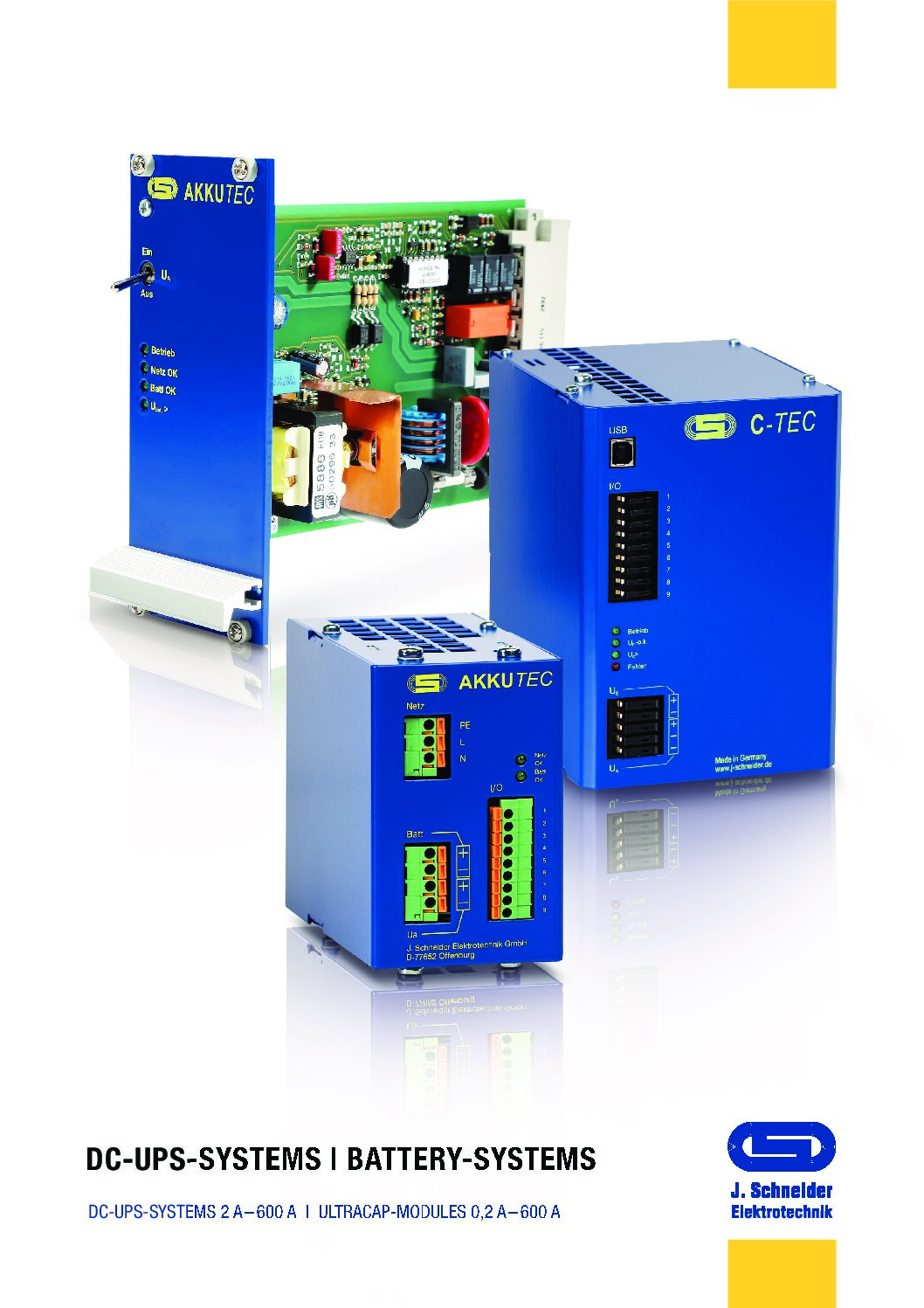 J. Schneider Elektrotechnik_DC_UPS – Electrisium International