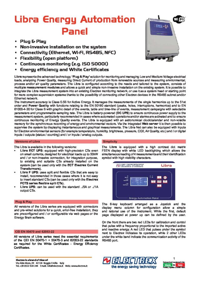 Libra – Electrisium International