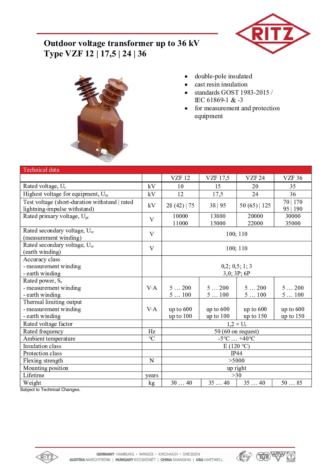 VZF Outdoor VT – Electrisium International